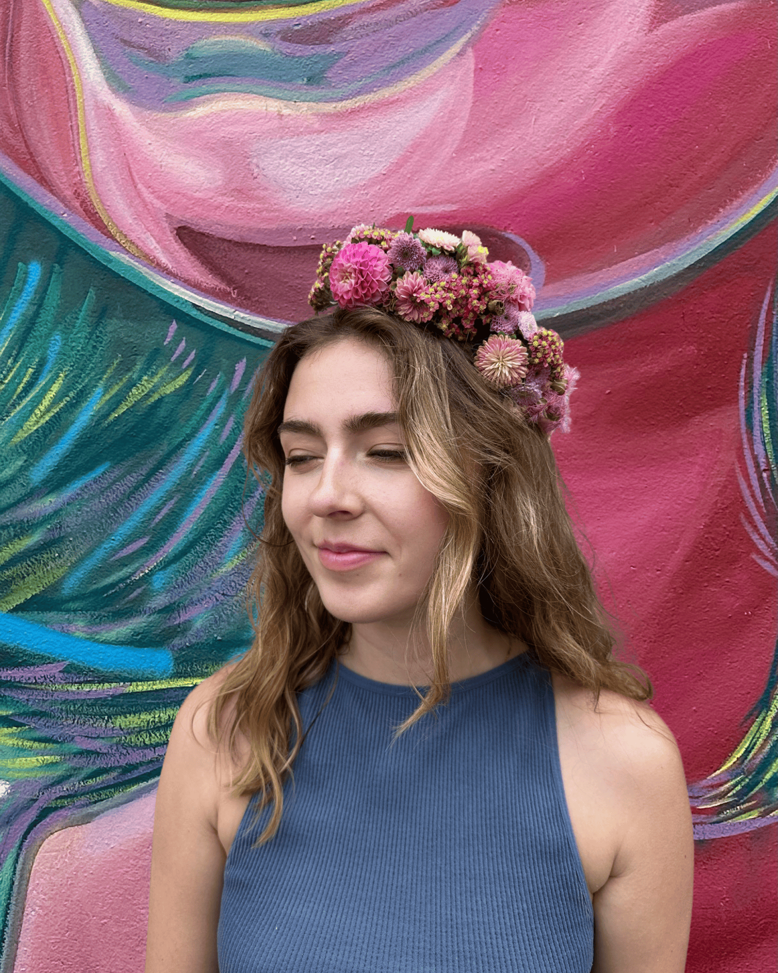 Fresh Quarter Flower Crown | Wedding & Event Flowers | Adelaide