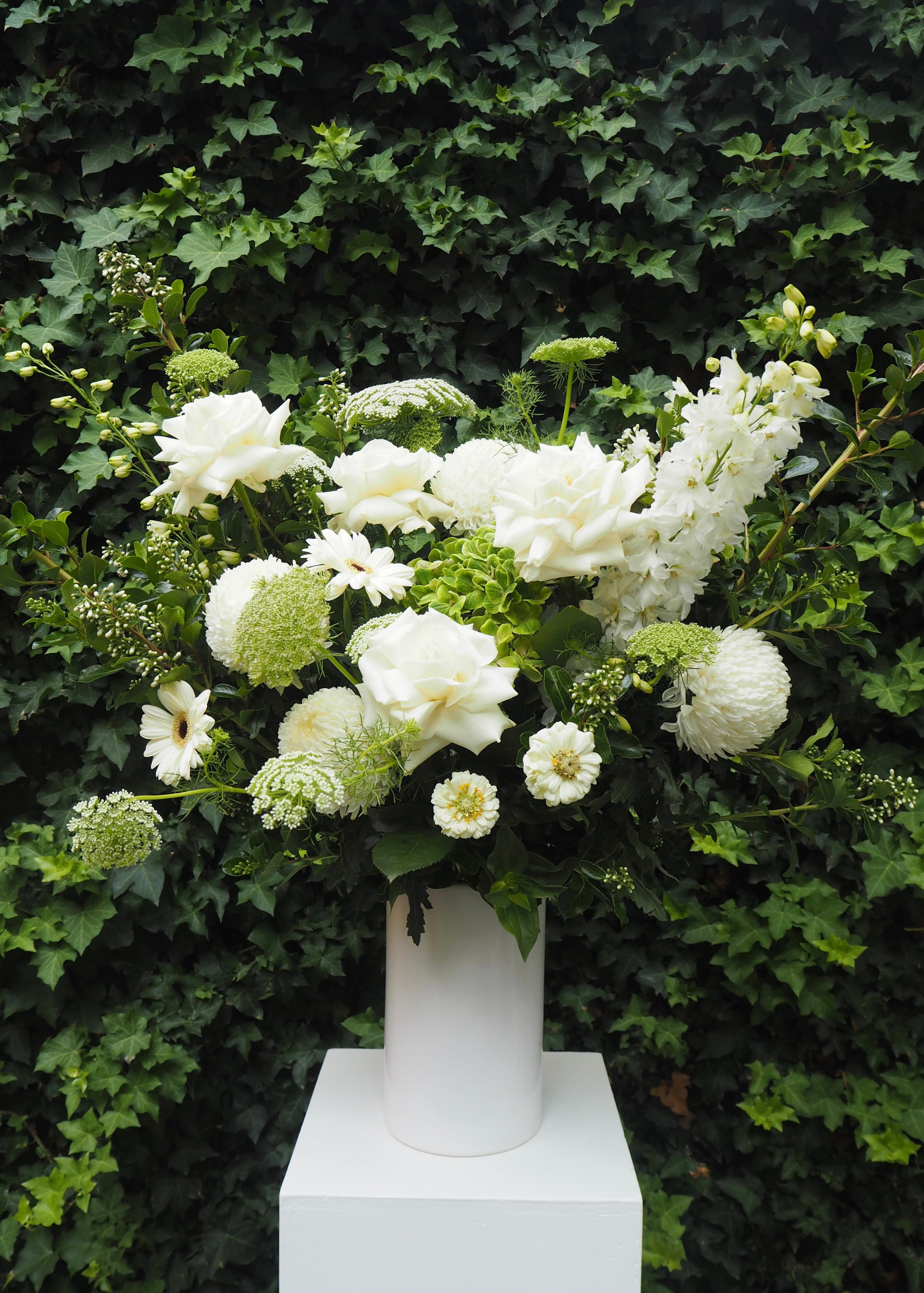 Wedding Feature Arrangement Adelaide | Florist Choice Ceremony Flowers ...